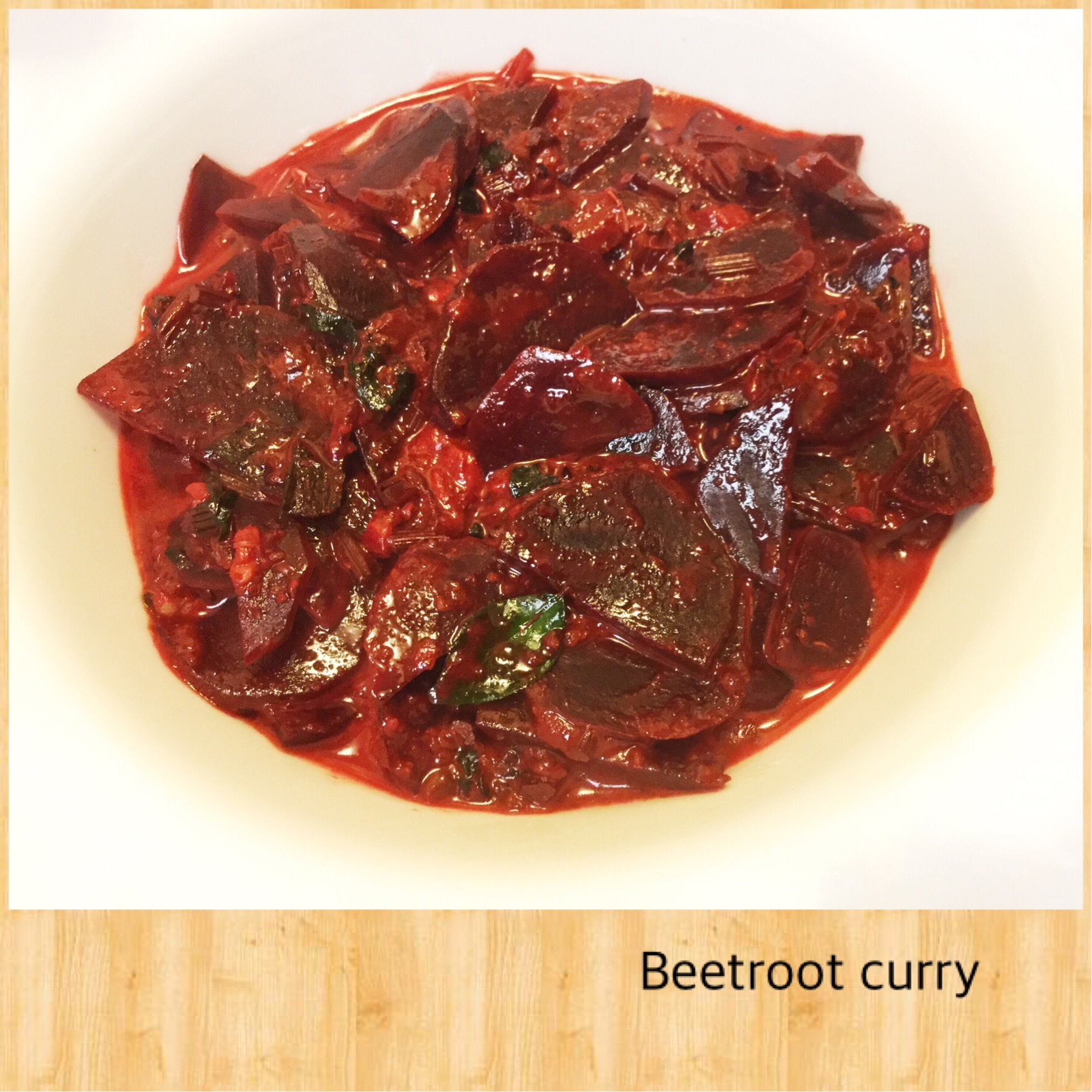 Beetroot Curry – Kity Gardener