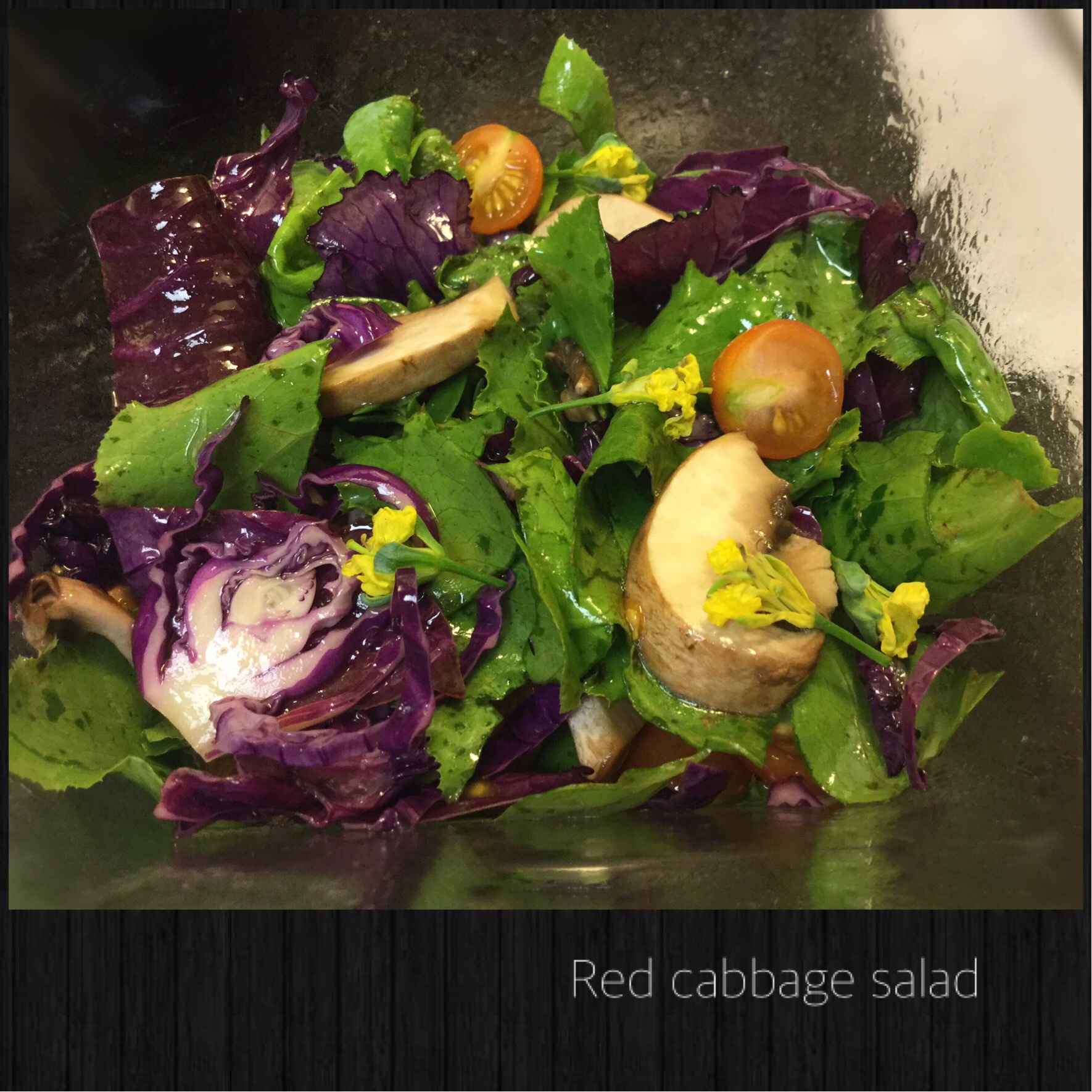 Red Cabbage Salad – Kity Gardener