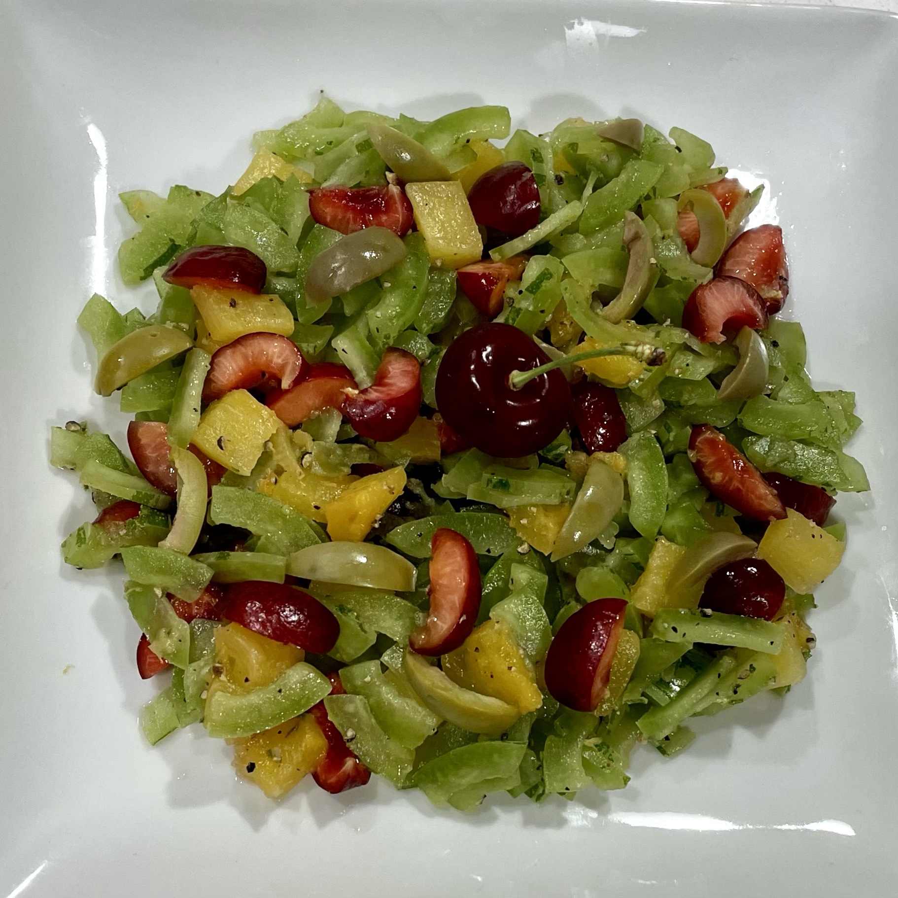 Snake Gourd Salad – Kity Gardener